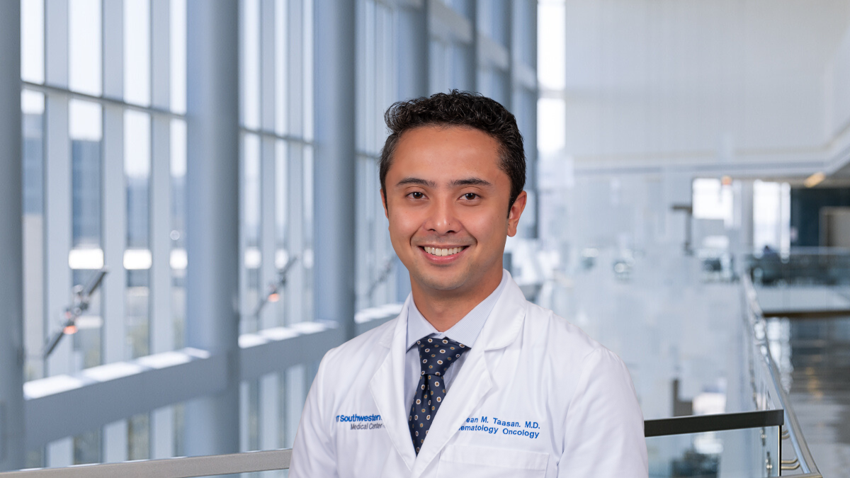 Sean Taasan, M.D.: Internal Medicine | Myeloma | UT Southwestern ...